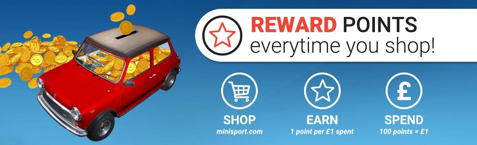 Mini Sport Reward Points Mini Sport